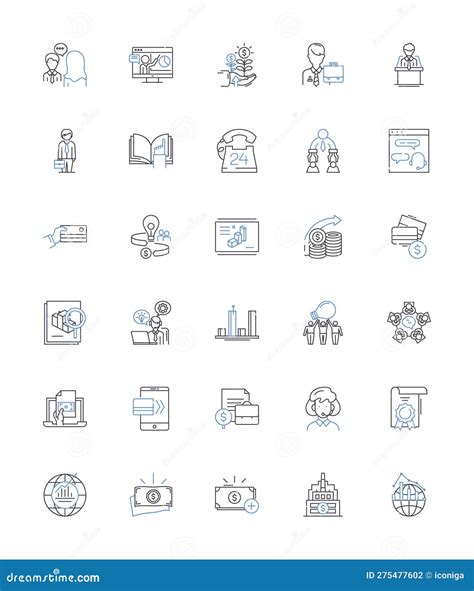 High And Low Line Icons Collection Elevation Altitude Apex Nadir Summit Base Depth Vector