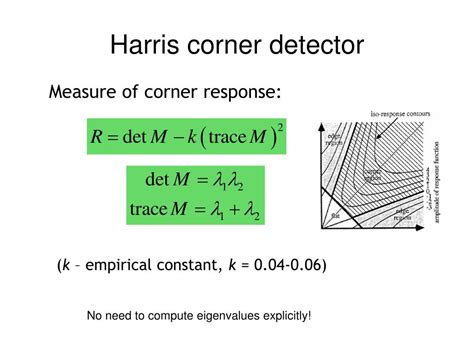 Ppt Harris Corner Detector And Scale Invariant Feature Transform Sift Powerpoint Presentation