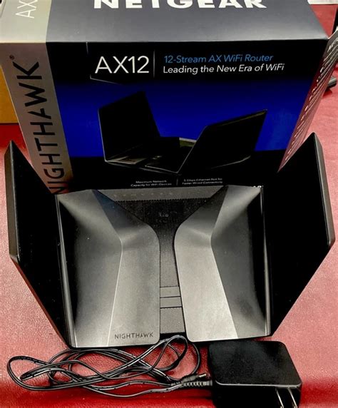 ROUTEUR WIFI NETGEAR Nighthawk RAX AX Flux AX Orig Emballage EUR PicClick FR