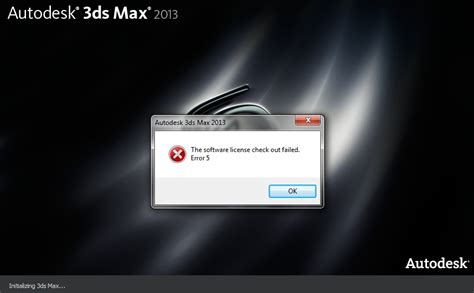 Ds Max Software License Checkout Failed Error Autodesk Community
