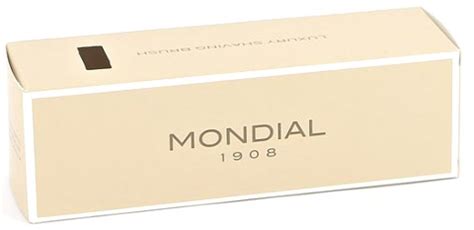 Помазок для бритья Mondial, пластик, свиной ворс, рукоять - матовый ...