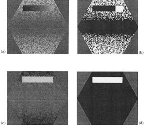Example Of Fuzzy Segmentation A A Real Valued Picture B A Binary