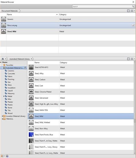 Materials Densities Are Incorrect In Inventor 2020 Autodesk Community