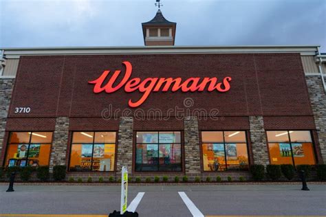 Wegmans Grocery Store Exterior With Logo Branding In Cary North