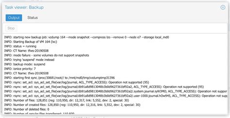 proxmox and openvz lxc issues and solutions 2019