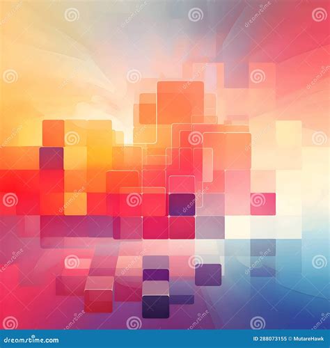 Colorful 3d Cubes As Abstract Background Wallpaper Stock Illustration