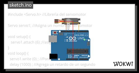 Servomotor Wokwi Esp32 Stm32 Arduino Simulator
