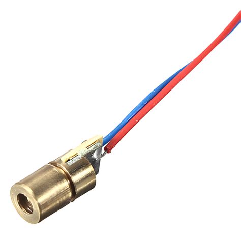650nm 6mm 5v Dc 5mw Mini Laser Dot Diode Module