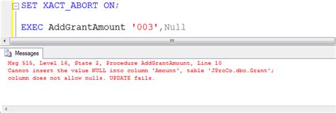 Sql Server Introduction To Sql Error Actions A Primer Sql