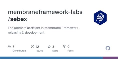 Github Membraneframework Labs Sebex The Ultimate Assistant In Membrane Framework Releasing