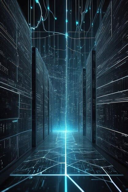 Premium Photo Blue Hues Of Connectivity Exploring Dynamic Networks