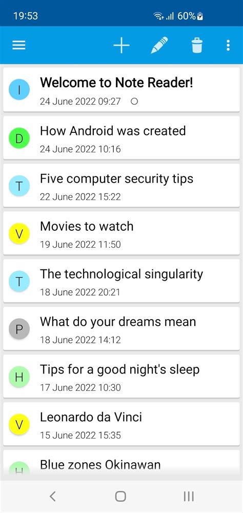 Android 용 Note Text Reader Read Aloud Apk 다운로드