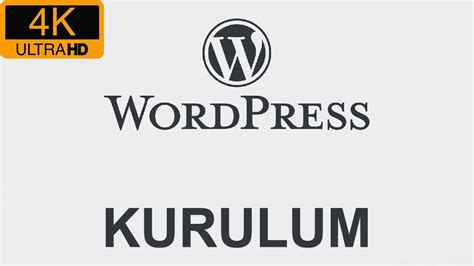 Wordpress Kurulumu Youtube