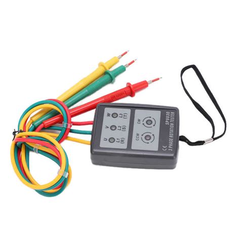 Phase Sequence Meter 3 Phase Phase Rotation Meter Vicedeal