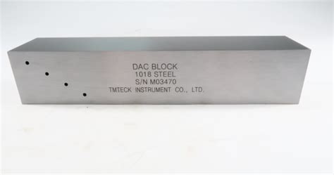 NDT DAC Calibration Test Block For Ultrasonic Flaw