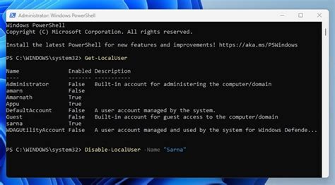 Ways To Disable A User Account On Windows