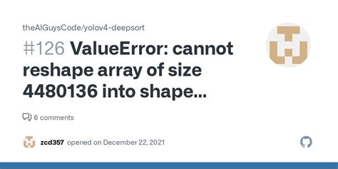 valueerror cannot reshape array of size 4480136 into shape 1024 512 3 3 · issue 126