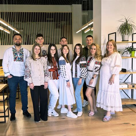 Viktoriia Mykhalchuk On Linkedin Vyshyvanka Day At Our Office😍