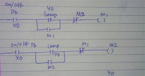 Using Single Push Button For ON And OFF Ladder Logic MY PLC DIARY