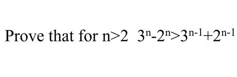 Solved Prove That For N N N N N Chegg Com