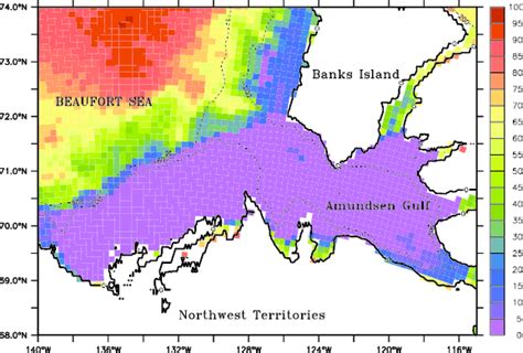 Mean Remotely Sensed Sea Ice Concentration Calculated From Special