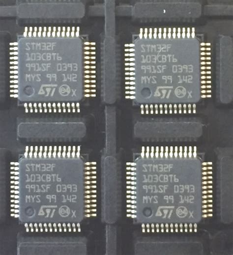Stm32f103cbt6lqfp48st 32位全新原装单片机 有样品