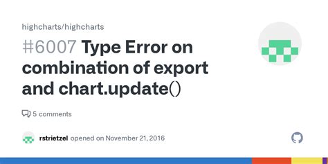 Type Error On Combination Of Export And Chartupdate · Issue 6007 · Highchartshighcharts