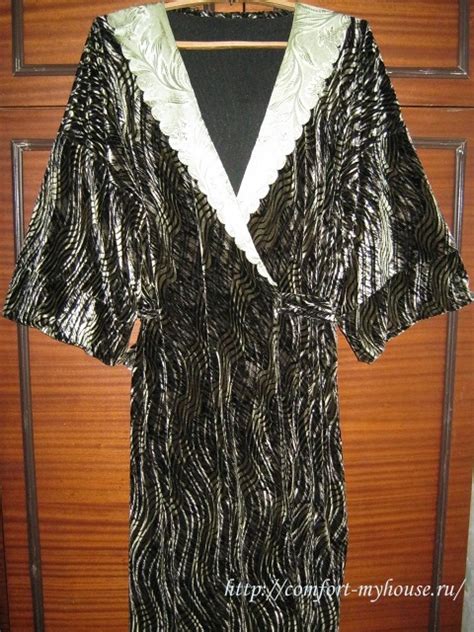 Как сшить халат с запахом без выкройки Обсуждение на Liveinternet Российский Сервис Онлайн