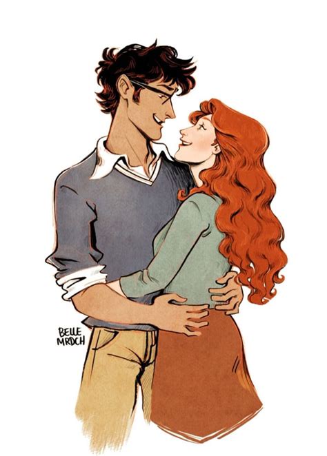 Magical Fan Art Of Harry Potter Couples