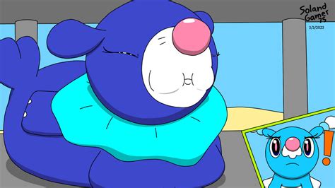 Bouncing Popplio By Solandgamer75 On Deviantart