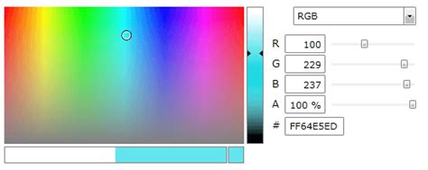 Wpf Coloreditor Active Sections Telerik Ui For Wpf