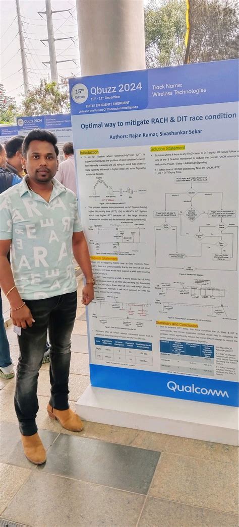 Sivashankar S On Linkedin It Was Amazing To Be Part Of Qbuzz 2024 Qualcomm To Represent My Top10