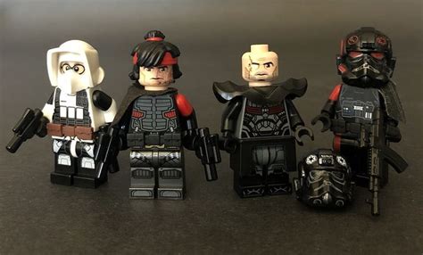 The Bad Batch Star Wars Characters Pictures Lego Custom Minifigures