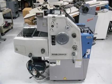 Ryobi 2800cd Mini Offset Machines At ₹ 180000 Madurai Id 17145698230