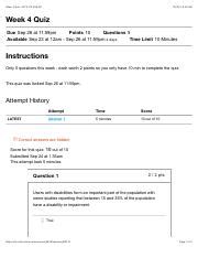 Week Quiz F CS W Pdf Week Quiz F CS W AM Week Quiz Due