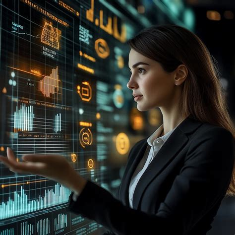 Quantum Computing Researcher Exploring Algorithms Premium Ai Generated Image