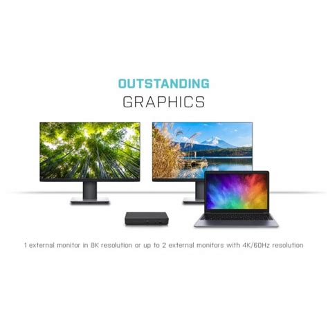 Docking Station Itec Thunderbolt Usb C Dual Displayport K Docking Station Power Delivery W