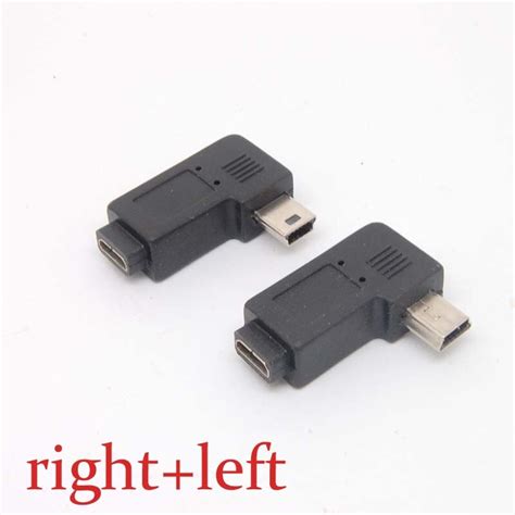Mini Usb Type A Male To Micro Usb B Female Degr Vicedeal