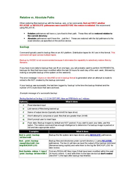 Pdf Relative Vs Absolute Paths Dokumentips