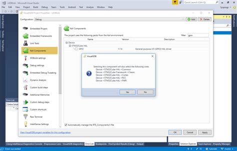 Developing Keil MDK ARM Projects With VisualGDB VisualGDB Tutorials