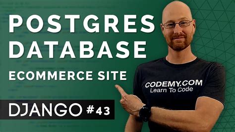 Add Postgres Cloud Database Django Wednesdays Ecommerce 43 Youtube