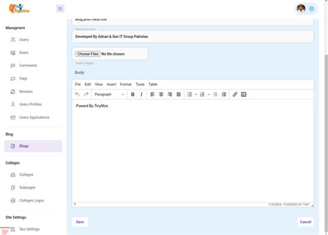 React Admin Panel And Custom Cms In Laravel Freelancer