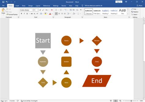 6 Processkartamallar I Word Excel Och Powerpoint