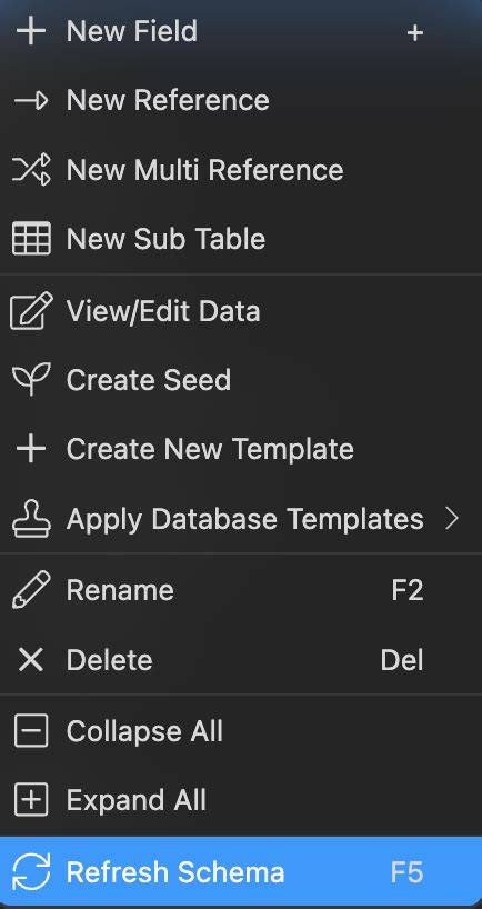 Database Manager Ability To Copy Table Structure As Text Feature Request Wappler Community