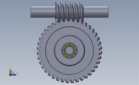 2 solidworks蜗轮蜗杆 SOLIDWORKS 2012 模型图纸下载 懒石网