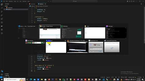 how to create menu bar youtube