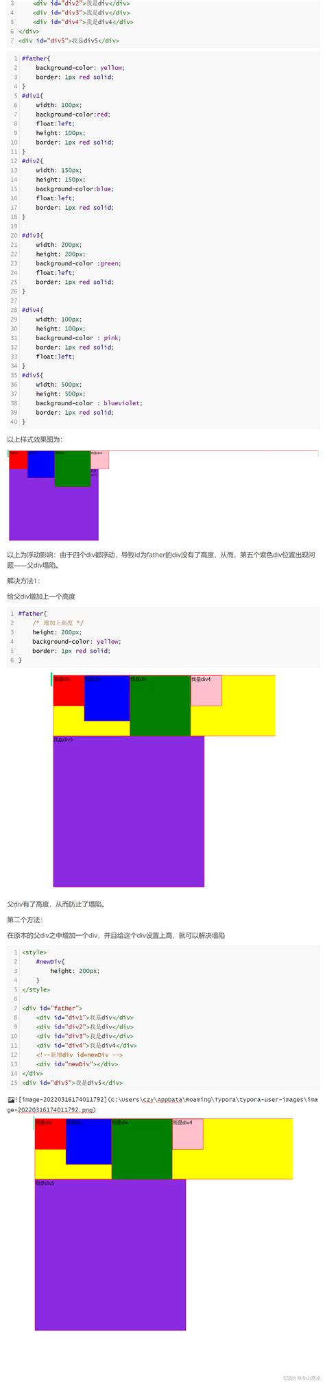 Html 浮动html 浮动 Csdn博客