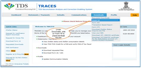 Download Form 16 Part A And Part B From Traces Learn By Quicko