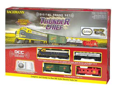 Bachmann 00826 Thunder Chief Train Set Dcc And Sound Ho Explore The Best Rc Vehicles Model