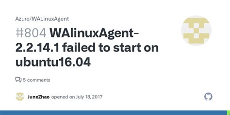walinuxagent 2 2 14 1 failed to start on ubuntu16 04 · issue 804